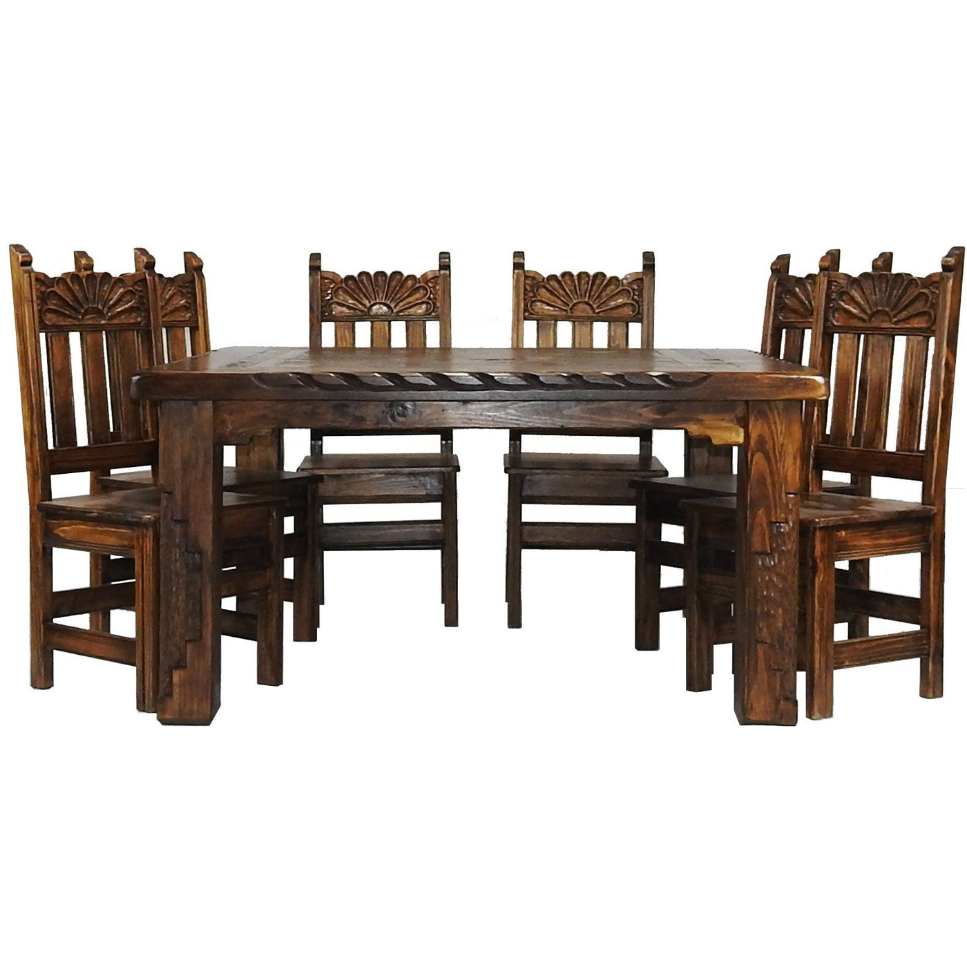 Southwest Square 5'x5' Dining Table – Rustics for Less